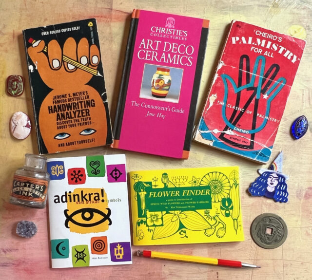 FREE video: How to use vintage books for inspiration