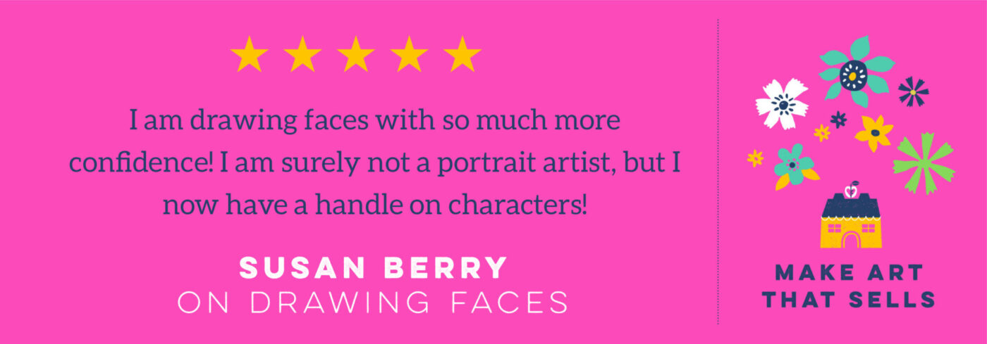 Lilla’s Art Recipes: Drawing Faces 2026 – Make Art That Sells
