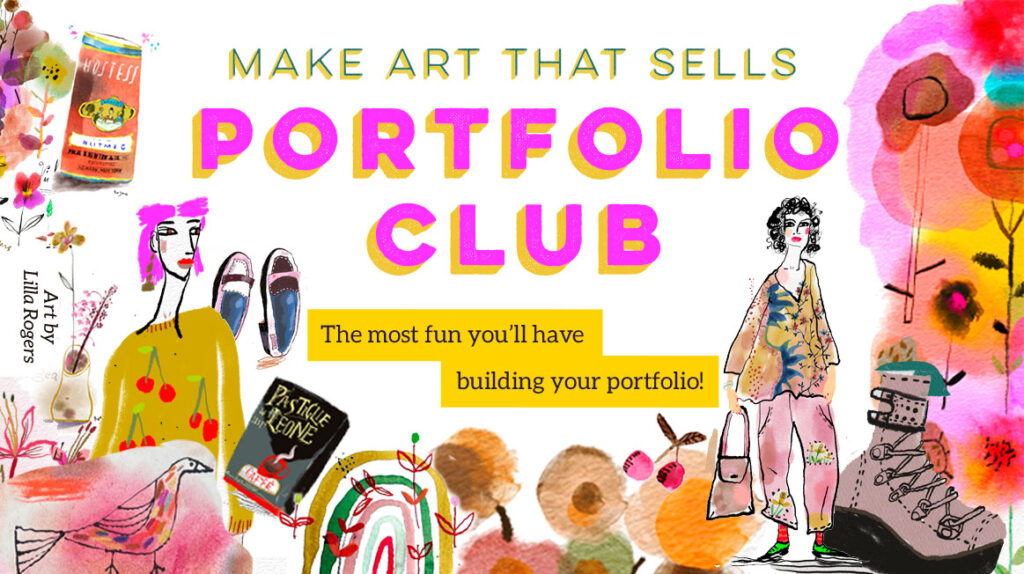 How to make an art portfolio | Portfolio Club | Make Art That Sells