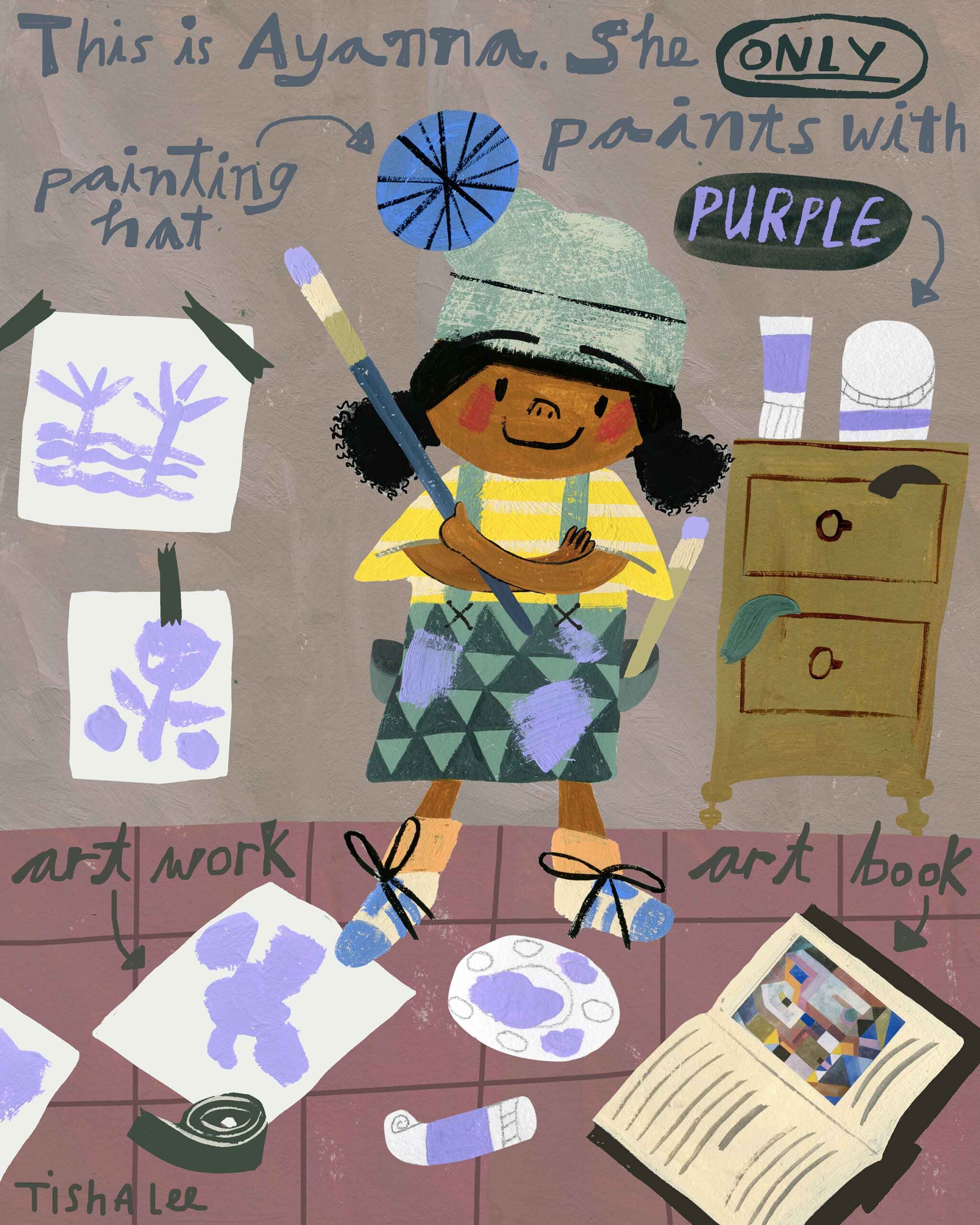 Same story, different children's book illustration styles