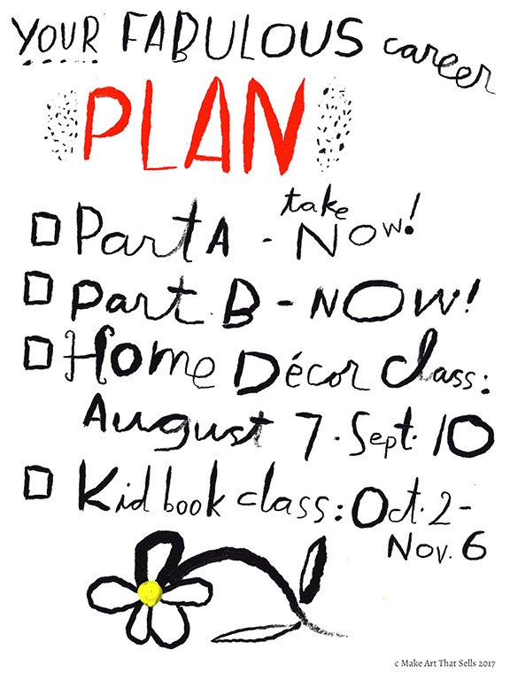 GIANT SALE STARTS TODAY! Let’s fabulous-ify your career — here’s how. | Make Art That Sells