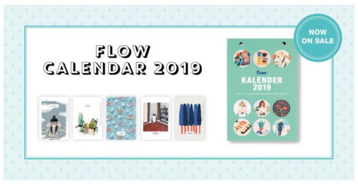 See the MATS students work that made it into the Flow Calendar 2019 ...