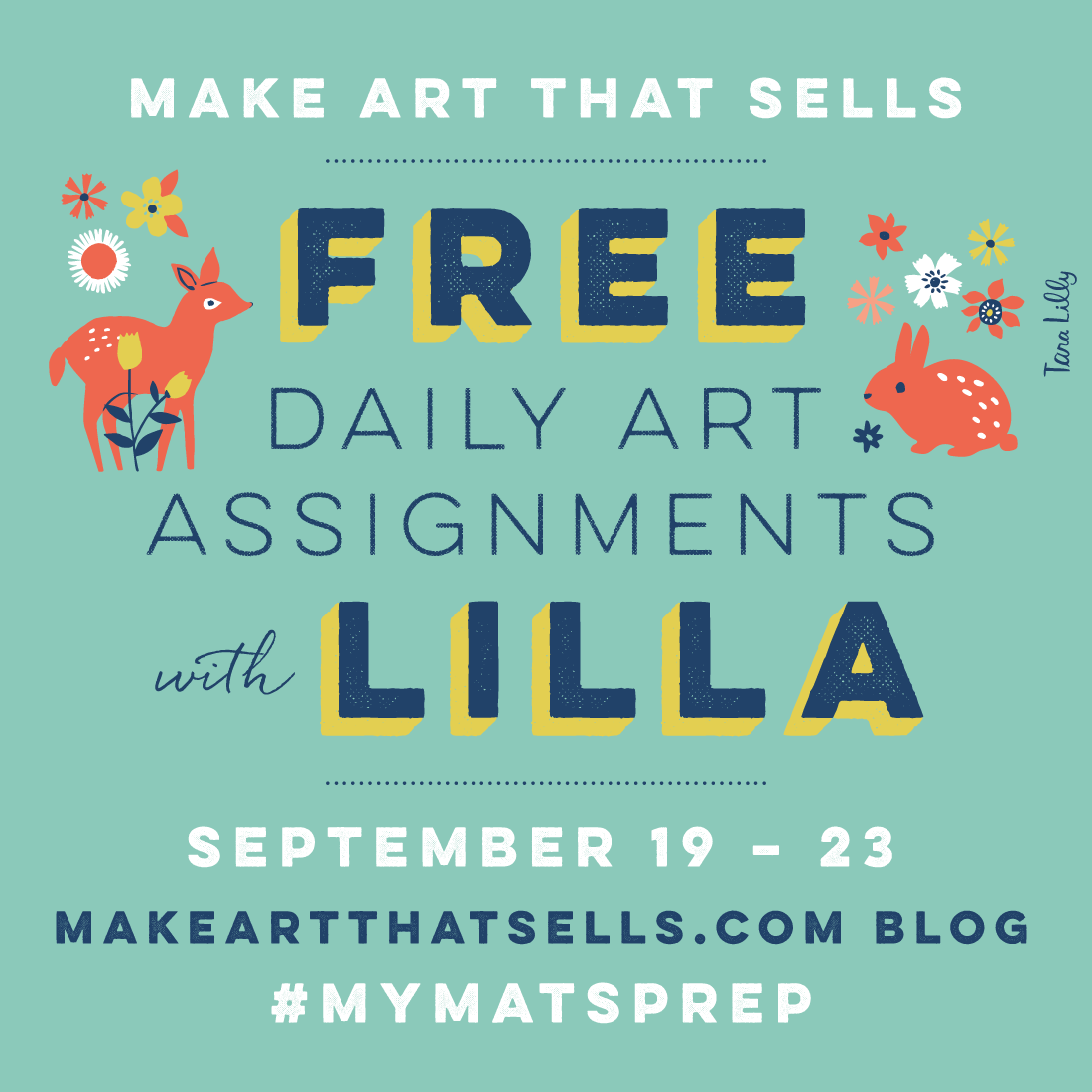 5 Free daily art assignments #myMATSprep | Make Art That Sells