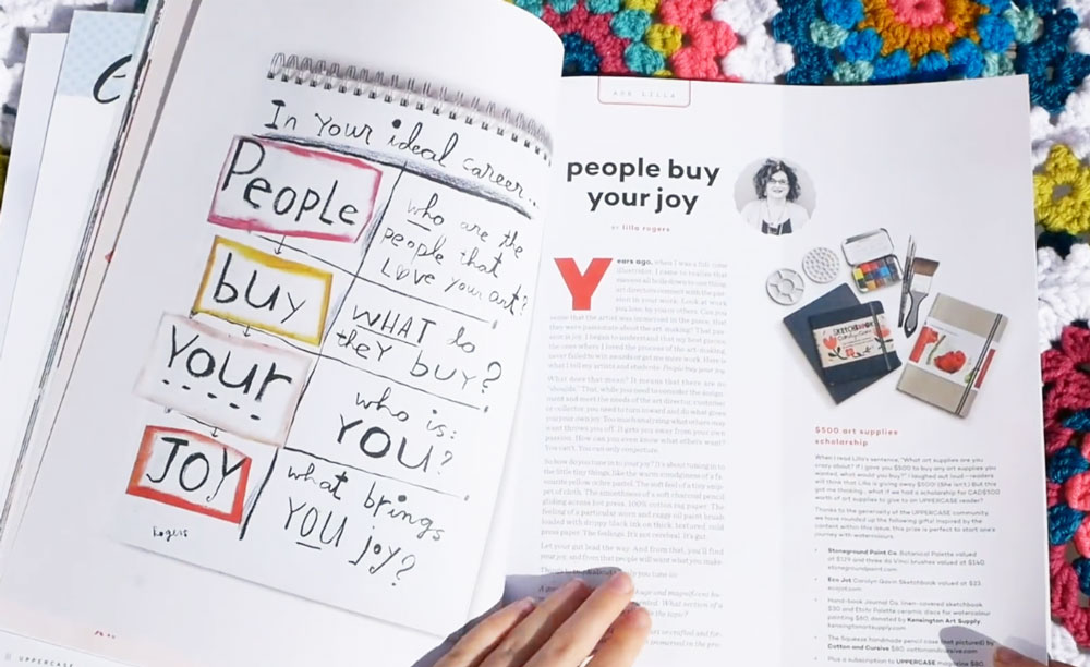 Uppercase magazine discount to celebrate Lilla's new column